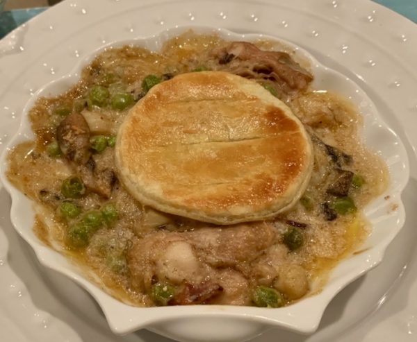 Chesapeake Gold Oyster Pot Pie with Mushrooms & Puff Pastry Top